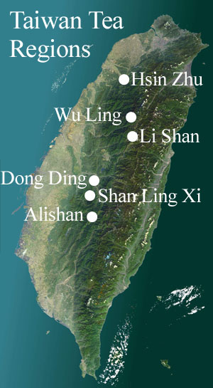 The Oolong Tea Growing Regions of Taiwan – Oolong Dragon